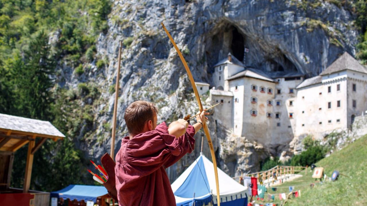 Medieval camp in Predjama » Postojna Cave Park - Welcome to the ...